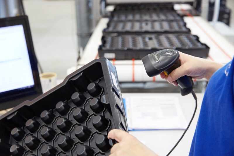 Kunststoff-Thermoformen für Verkeilungstabletts